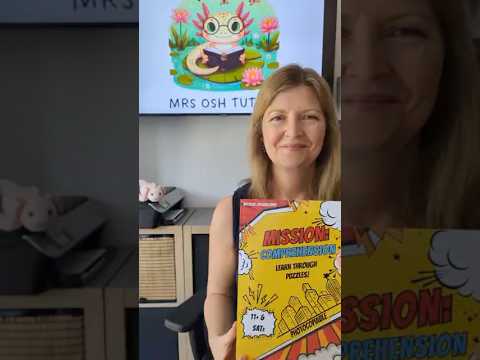 Mission: Comprehension - Learn Through Puzzles book for 11+