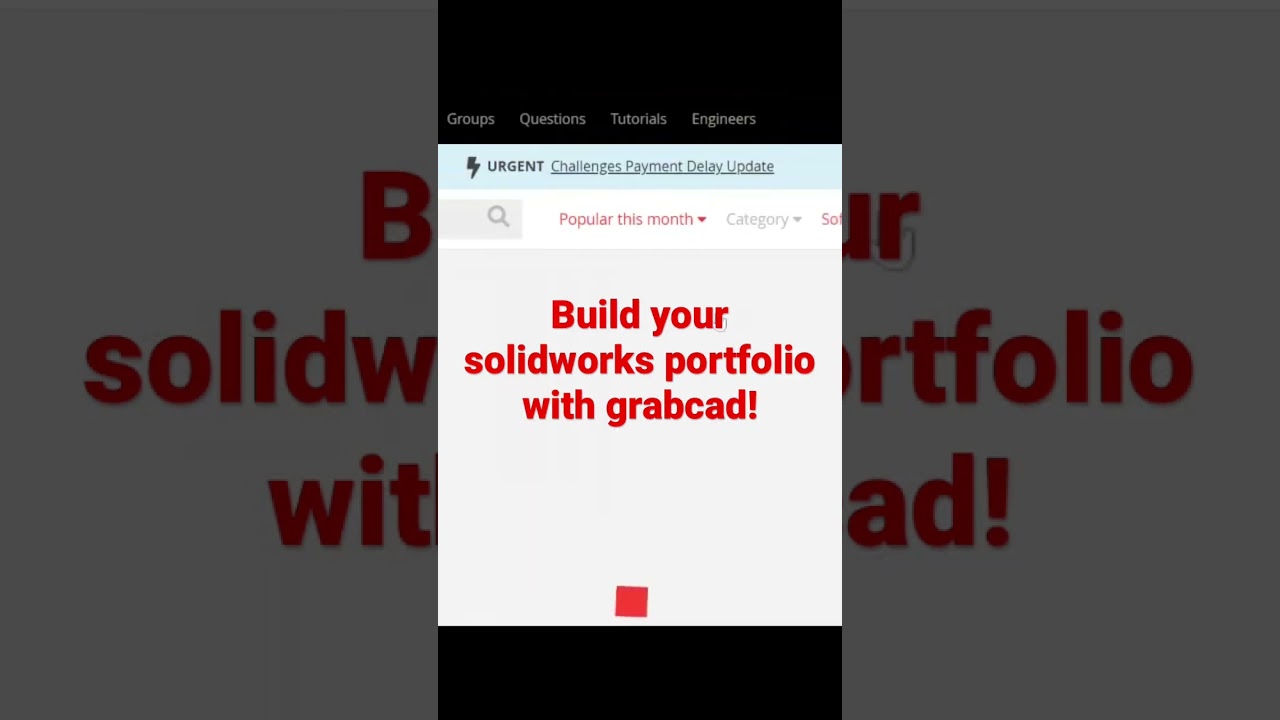 Grabcad.com #solidworks #solidworkstips