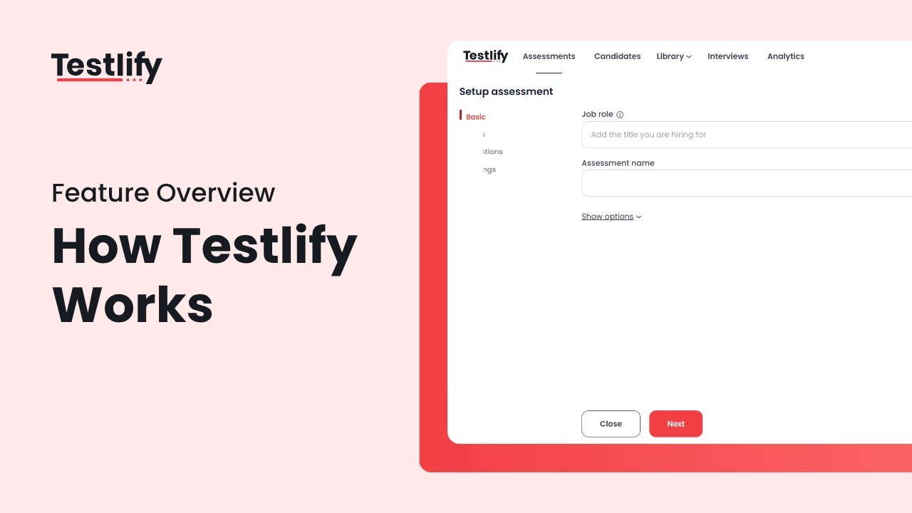 How Testlify works
