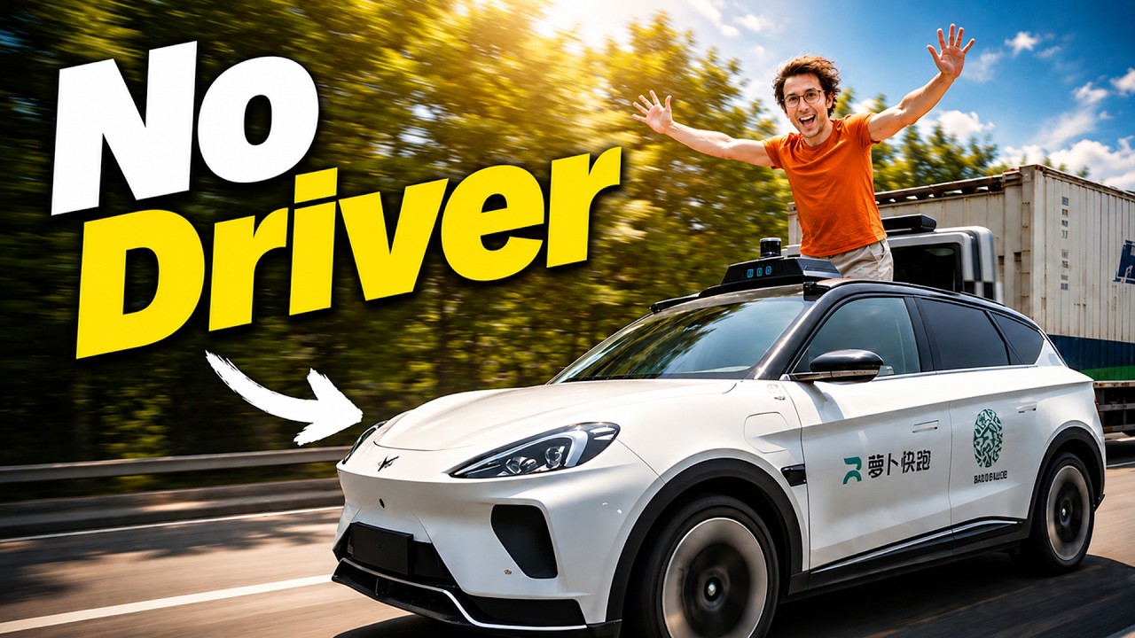 No Driver! Inside China’s Robotaxi Experience Shocking!