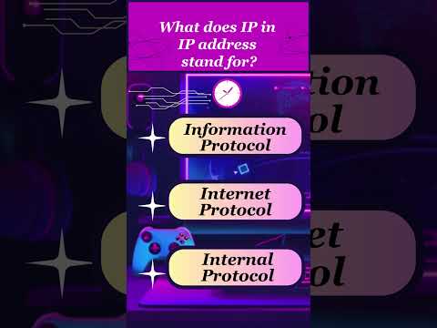 IP in IP Address stands for what | Technology Quiz | General knowledge | Learning Things | MCQ
