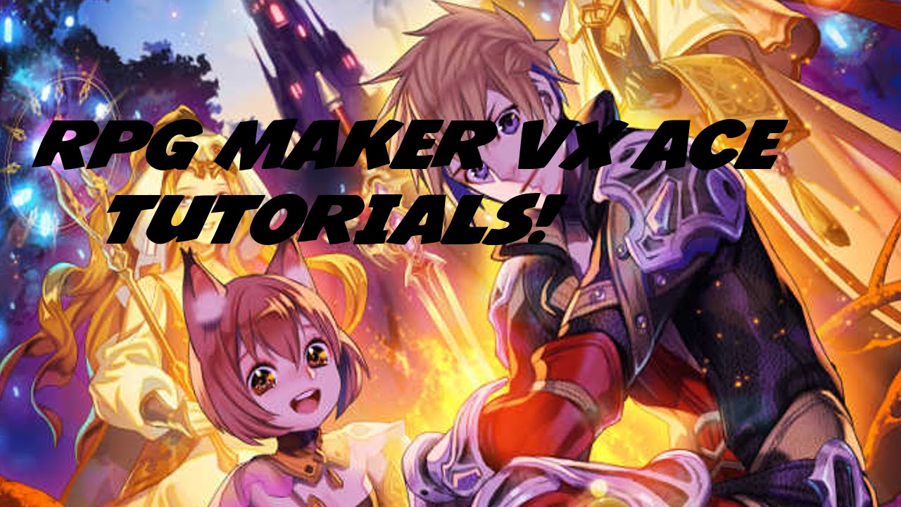 RPG Maker VX Ace Tutorials - Cutscenes, Basic Money System, Mapping #1