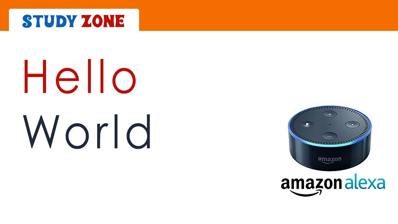 Source code on git - Amazon Alexa Skills (Part 1 of 6) - Hello World Skill tutorial - Code and Demo