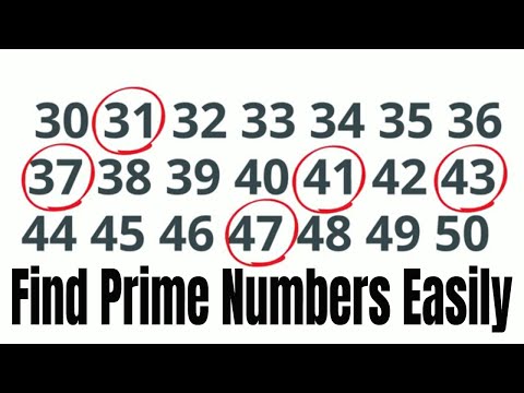 Quick tip to see if a number is prime