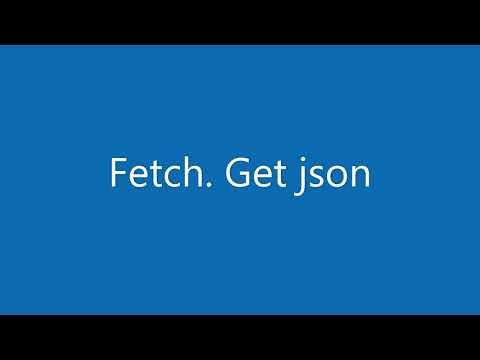 JavaScript How to get JSON data from the API of a web-service?