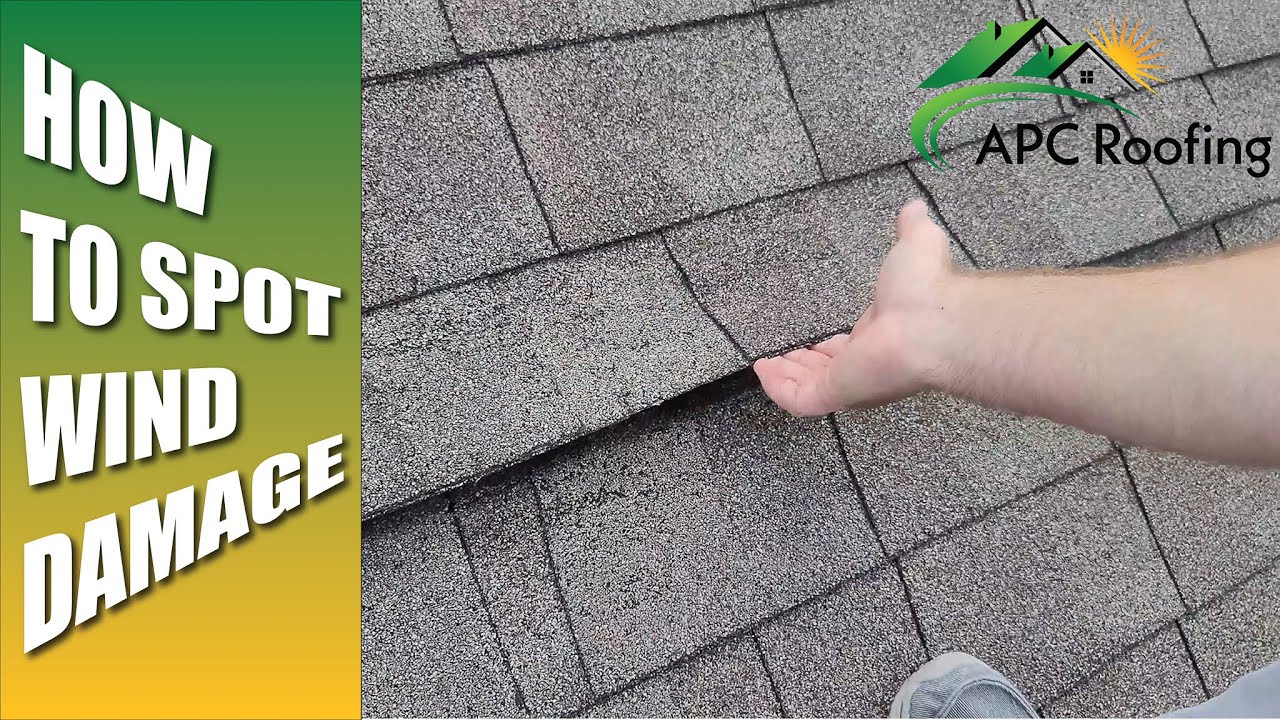 ROOFING SECRETS! How to spot wind damage