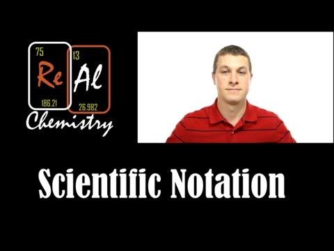 Scientific Notation - Real Chemistry