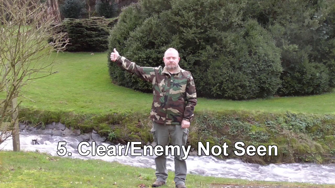 The Only 14 Tactical Hand Signals You Need to Know