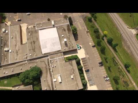 Aerial Tour of Downtown Northville from Hillside Middle School
