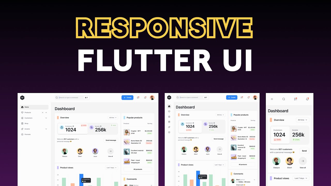 Flutter Responsive UI