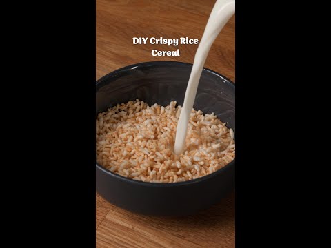 2-Ingredient Magic: Crispy Rice Cereal Made Easy!