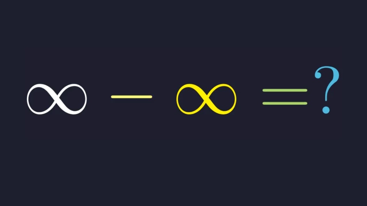 Infinity Minus Infinity is NOT Zero - Here's Why