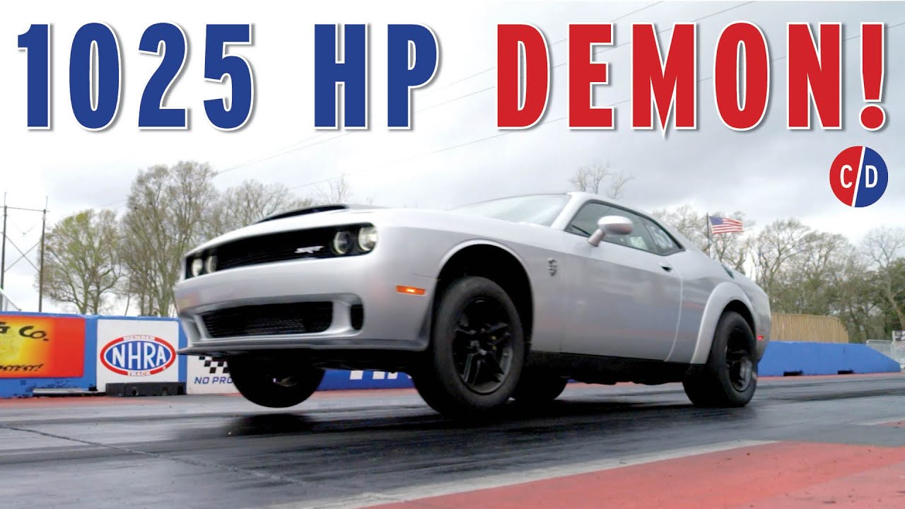 2023 Dodge Challenger SRT Demon 170 Makes 1,025 HP, And It’s an 8s ...