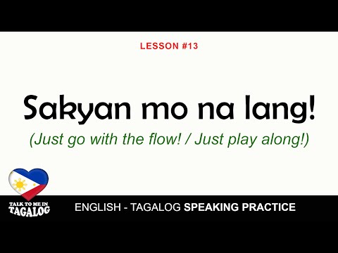 Tagalog-English Speaking Practice 13 | Filipino to English Translation | Useful Tagalog Phrases 🇵🇭