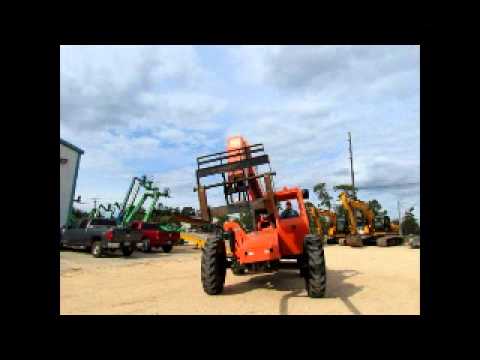Sold! 2006 Skytrak JLG 6042 6K 42' 4x4 Telescopic Reach Forklift bidadoo.com