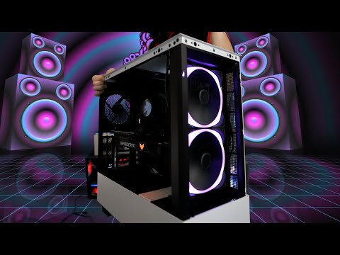 Best Buy Asus G15CE-B11 Case SWAP Complete! NZXT H510 Elite & Kraken z53 240mm Does NOT FIT well!