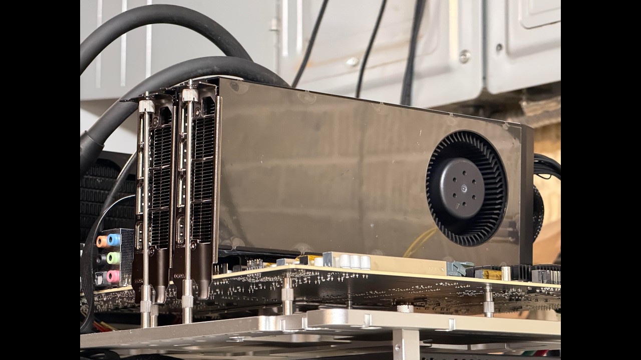 48GB 4090 vs 24GB 4090 - LLM/comfyui/gaming/render benchmarks testing power limiting