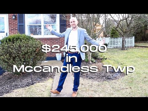 Touring a $245,000 Home in McCandless Twp of Pittsburgh, PA