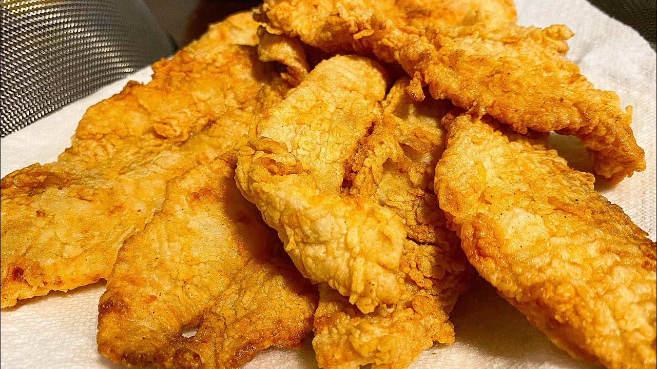 DELICIOUS FRIED FLOUNDER