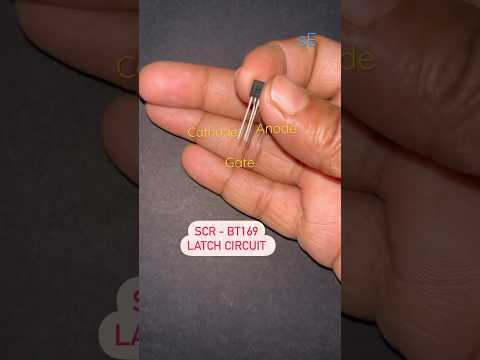 SCR Latch Circuit #scr #electronics #diy #circuit #thyristor