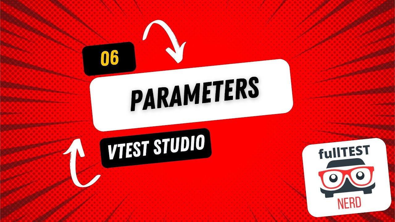 06 Using Parameters in vTEST Studio