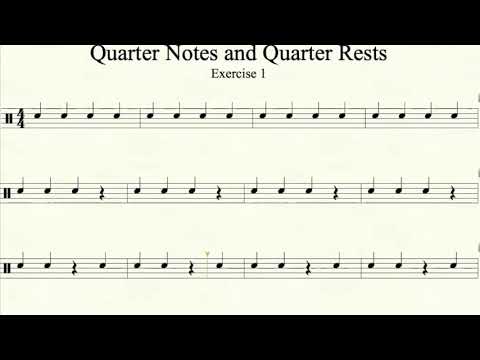 Learn to Read - Lesson 1A (Quarter Notes and Quarter Rests)