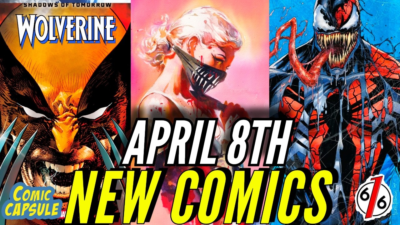 NEW COMIC BOOKS RELEASING APRIL 8th 2026 DC  MARVEL COMICS PREVIEWS COMING OUT THIS WEEK #comic