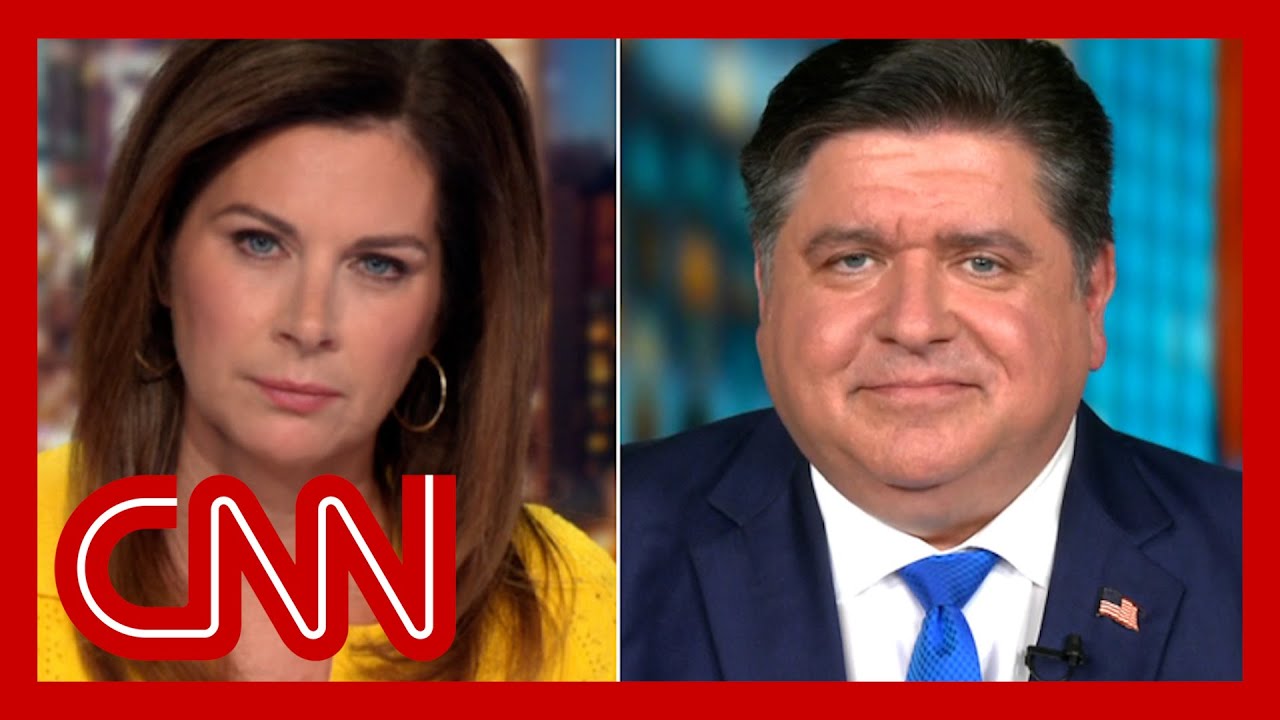 Erin Burnett asks Gov. Pritzker about possible Harris VP pick