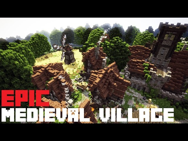 Medieval Towns And Villages Minecraft