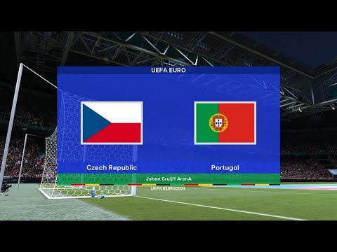 CZECH REPUBLIC VS PORTUGAL | UEFA EURO 2024 - GROUP STAGE - MATCHDAY 1 | FOOTBALL LIFE 2024