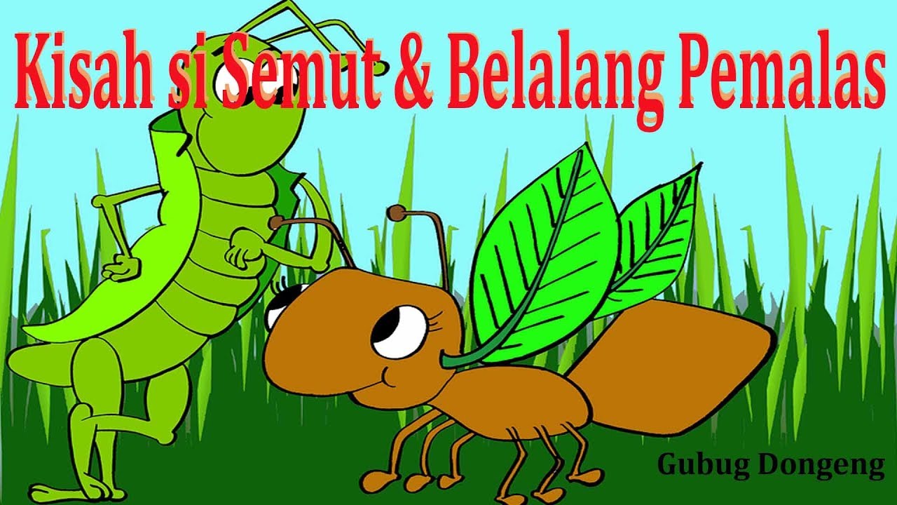 Dongeng Kisah si Semut dan Belalang Pemalas | Cerita Inspirasi Anak | Film Animasi Bahasa Indonesia
