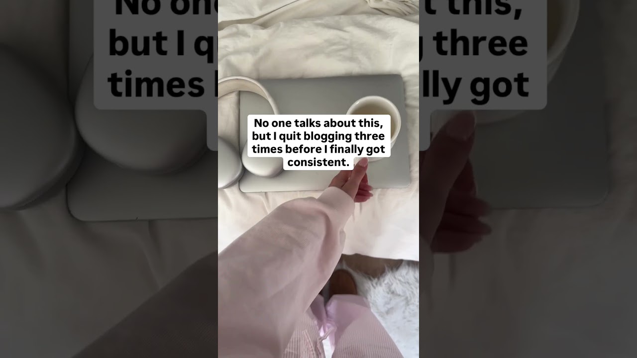 I quit blogging 3 times before I stuck with it.