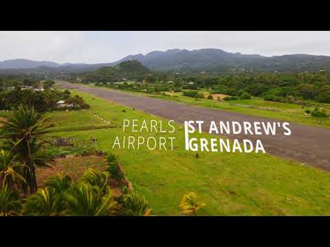 Pearls Airport Grenada Drone Footage