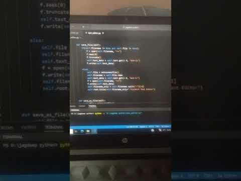 Text Editor using python #python #trending #java #viral #threads #like #subscribe #javascript