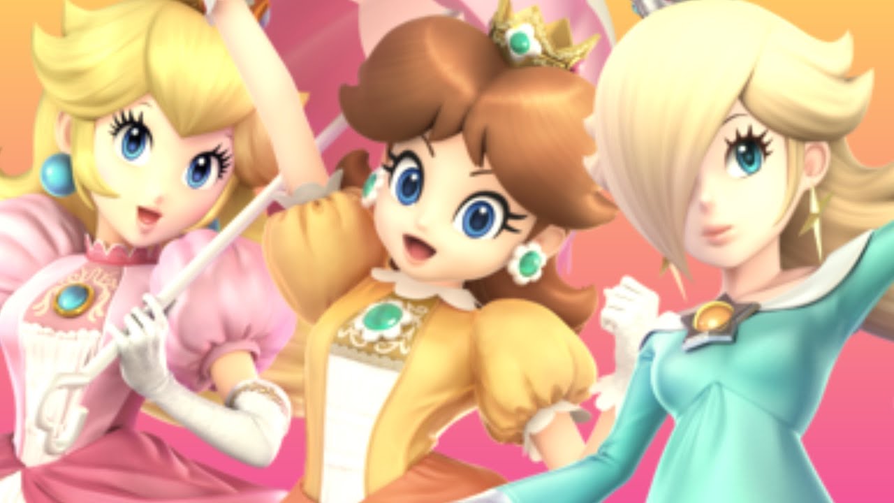 ✿ Peach, Daisy, Rosalina - Cheerleader ✿