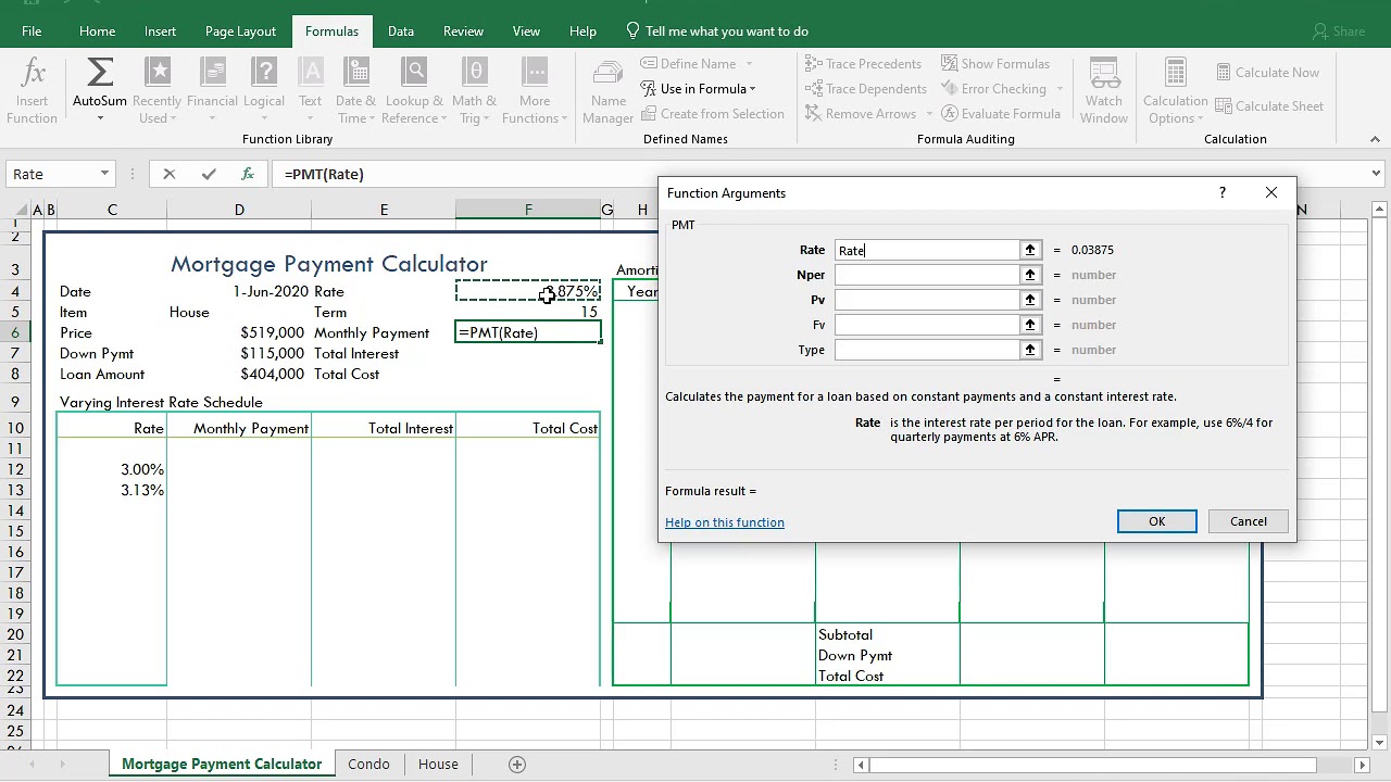 Excel Chapter 4 Demo - Part 1 - Webcast