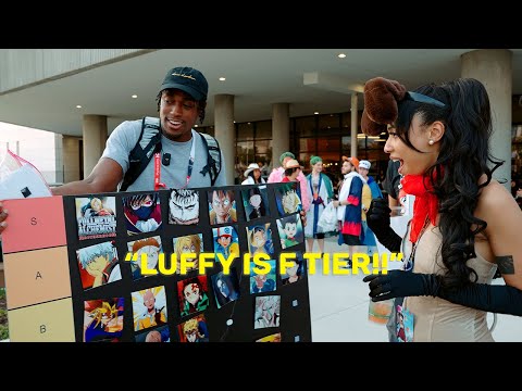 I Asked 100 Anime Fans To Make A Tier List
