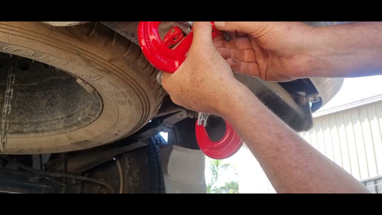 Clevis Hook install for Trailer hookup