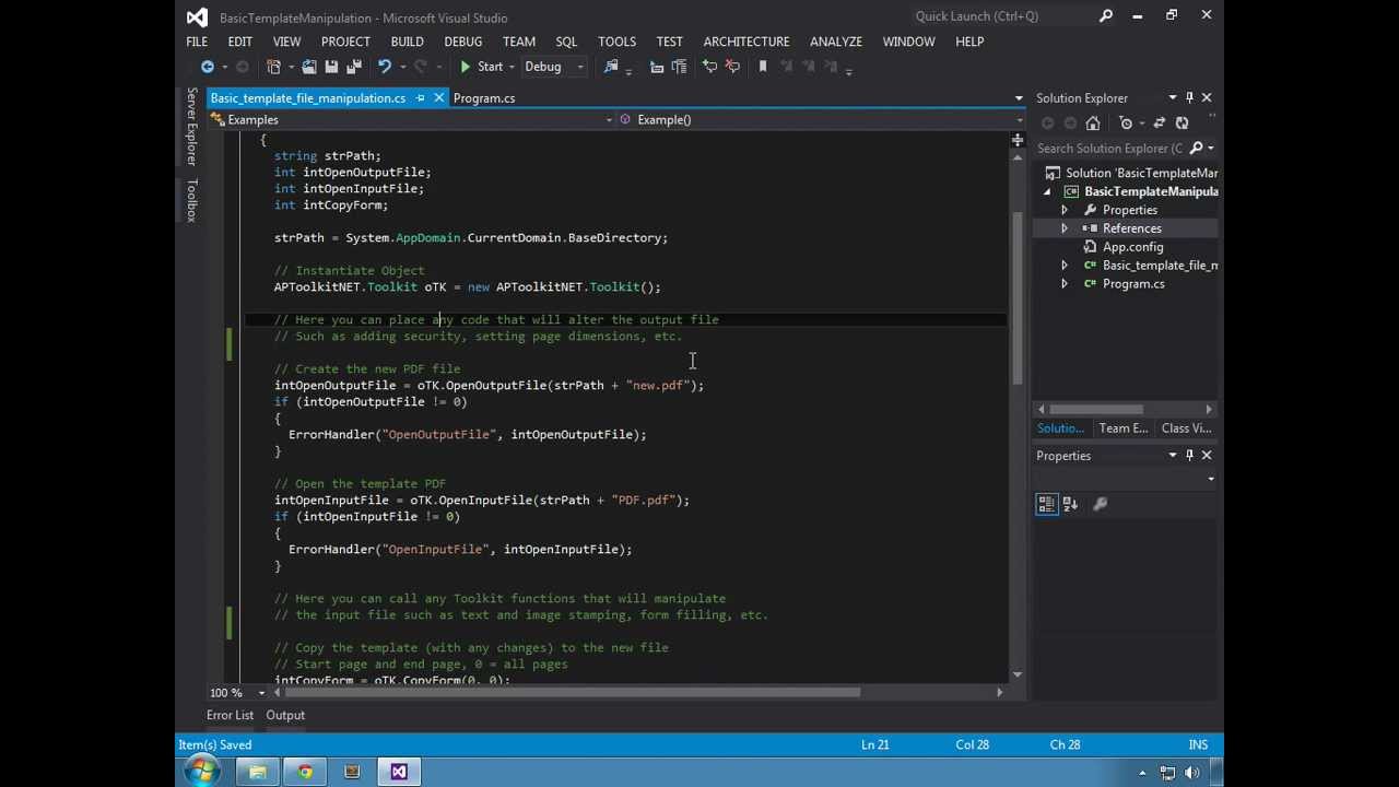 activePDF Toolkit: Manipulate an existing PDF