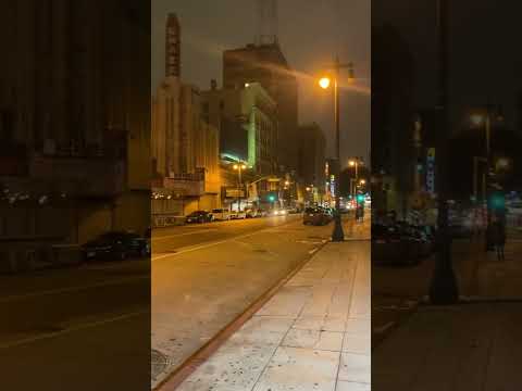 Late night walk DTLA (Not safe)