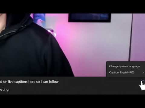 Teams Translated Live Captions