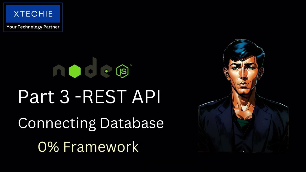 Part 3, Create a REST API  using Vanilla Node JS. 0% Framework. Connecting MySQL Database.