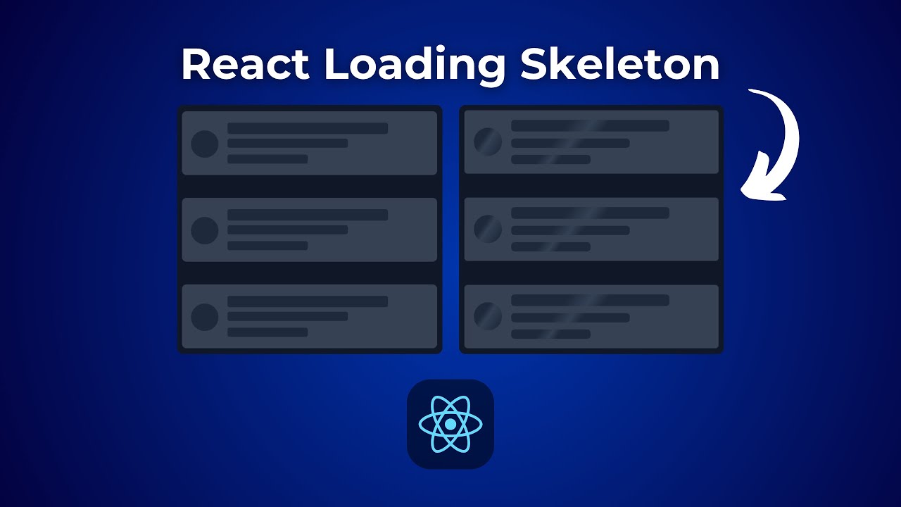 How To Make Cool Loading Skeletons In React!