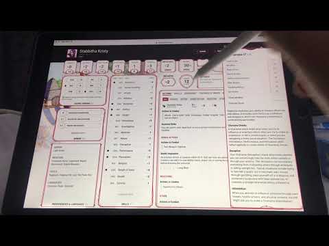 How to use the dndbeyond character sheet