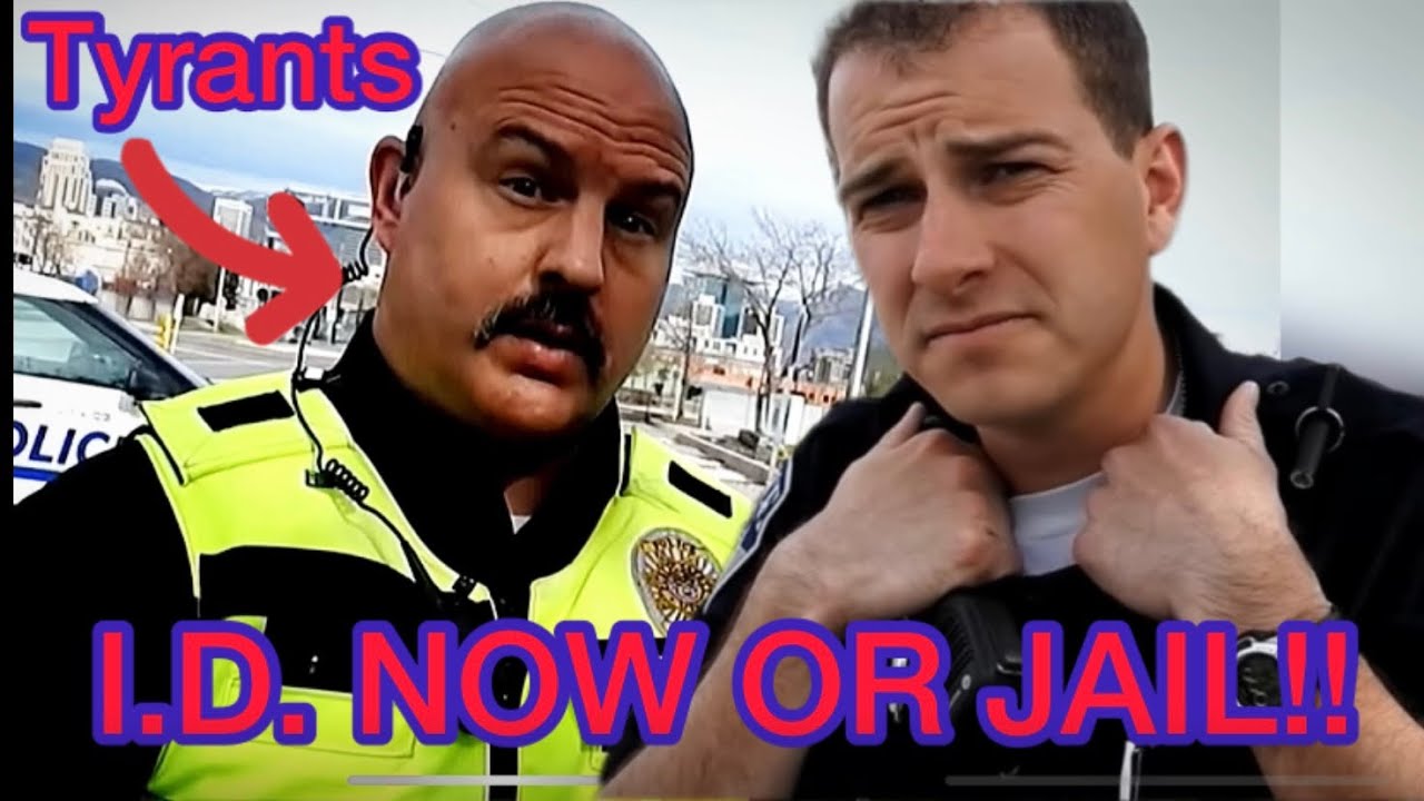 I.D. OR JAIL!! Boss level I.D. Refusal! COPS PROVE THEMSELVES WRONG!! 1st amendment audit FAIL!!