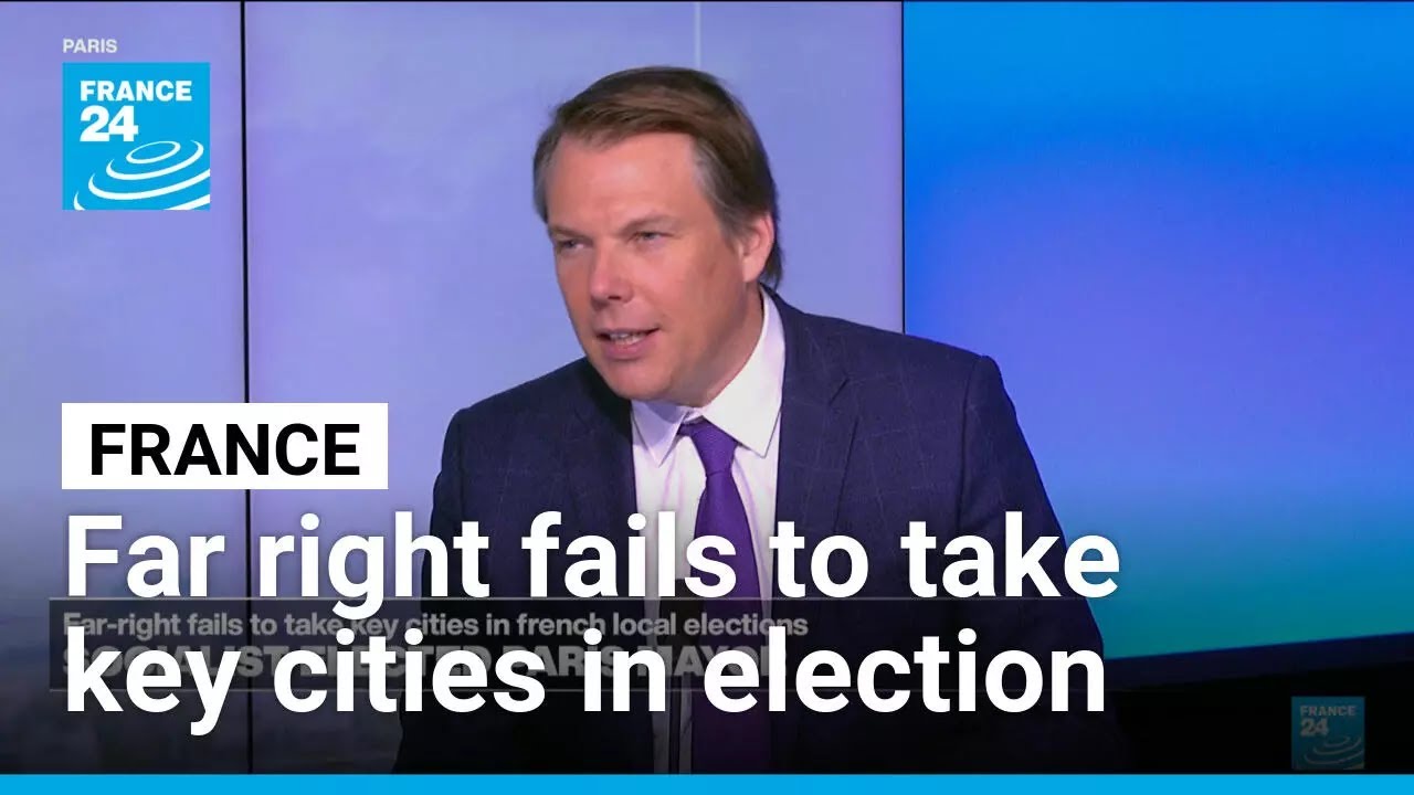 French far-right fail to take key cities in test for 2027 presidential race • FRANCE 24 English