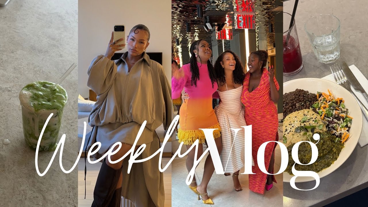 weekly vlog | booked & busy + being a bartender + vacay haul + new recipes & more! allyiahsface vlog