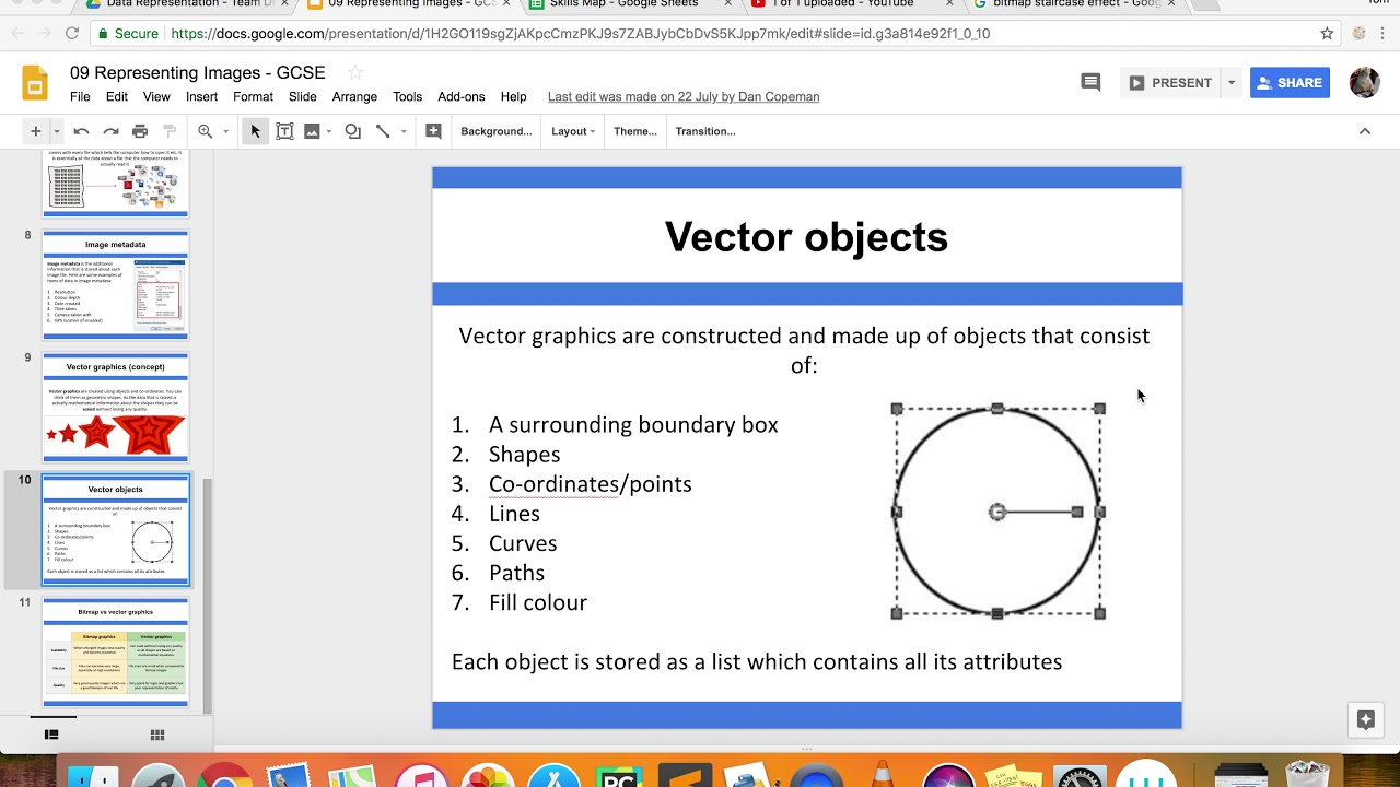 Data Representation - Images - Vector graphics part 2