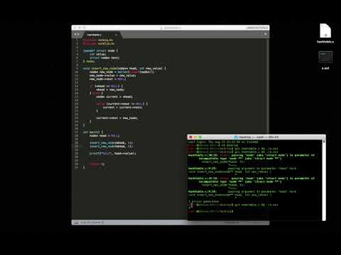 C Programming: Hash Tables With Linked List Collision Management