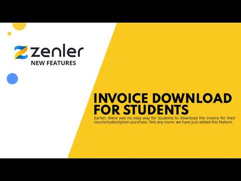 Feature Release - Invoice Download for Students 🚀 🚀